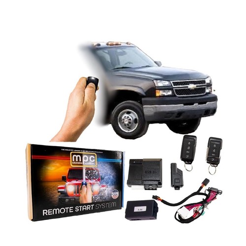 MPC Remote Start Kit Compatible with Chevrolet Silverado 1500/2500/3500 ...