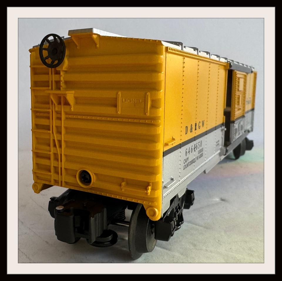 Lionel Rio Grande Box Car # 6464650 New Old Stock | eBay