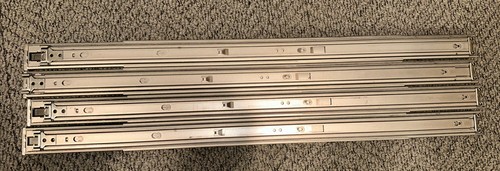 Lot Of 2 HP ProLiant DL360 G8 G9 Gen8 Gen9 1U SFF Rail Kit 728438-001 ...