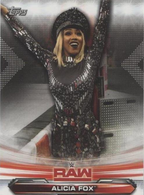 2019 Topps WWE Raw - Alicia Fox #3 for sale online | eBay