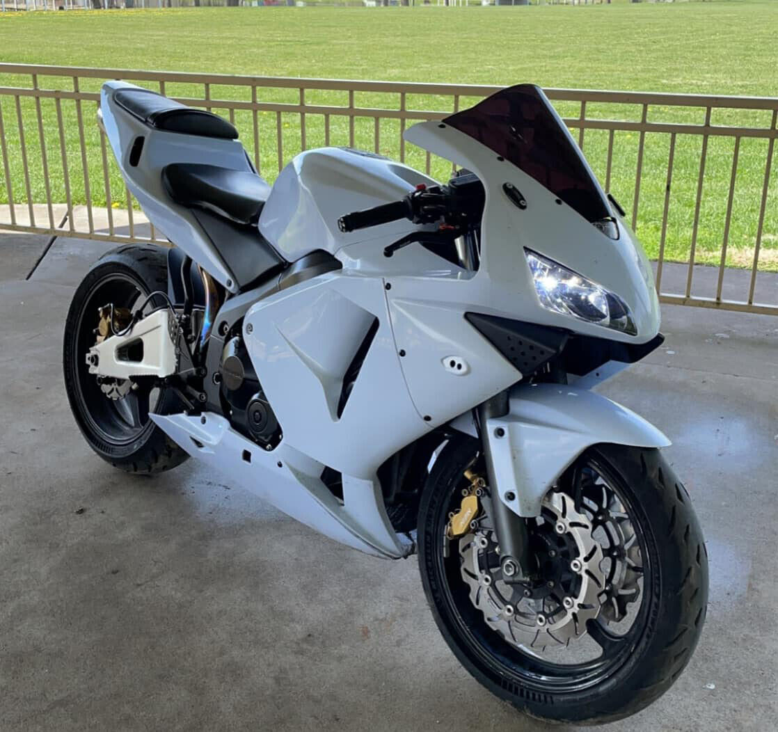 NTU White 2003 CBR600RR Fit for Fairing ABS Glossy Injection Kit Honda ...