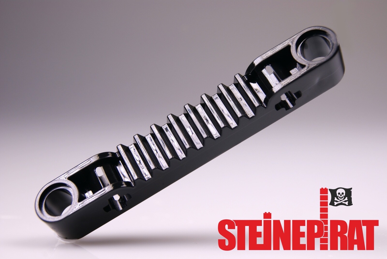 LEGO® 1x 87761 (-NEU-) Zahnstange / Zahnschiene / 8 Zähne 1x7 / schwarz ...