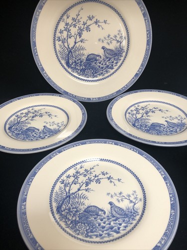 4 Royal Stafford Earthenware QUAIL Plates (Z7) | eBay