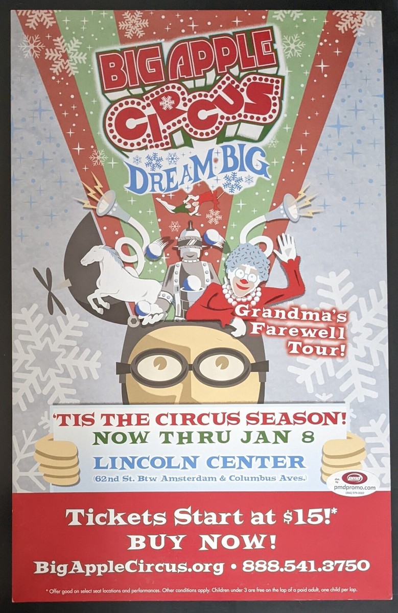 Big Apple Circus Poster