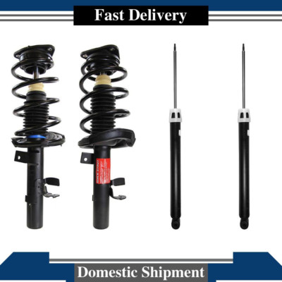 Monroe Front Complete Strut & Rear Shocks 4PCS Set Fits 2012-2013 Ford ...