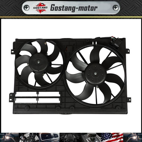 For Audi A3 TT Quattro Volkswagen Passat Radiator Engine Cooling AC Fan ...