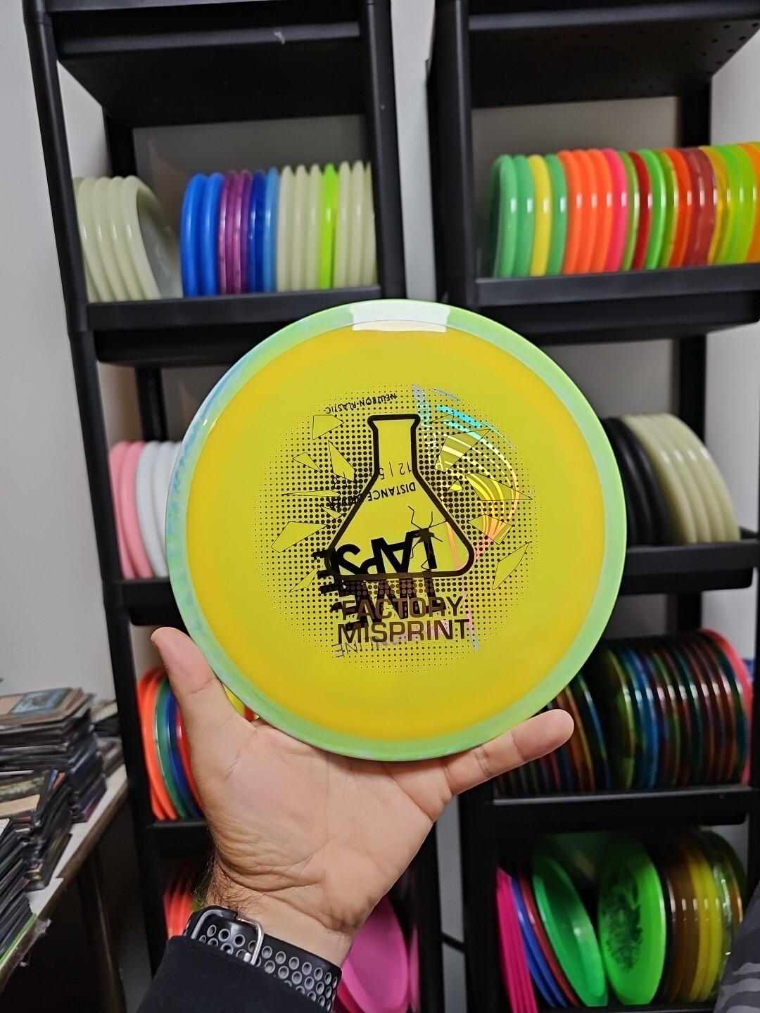Axiom Discs Neutron Lab 2nd 175g #1 Time Lapse X-out Second Disc Golf ...