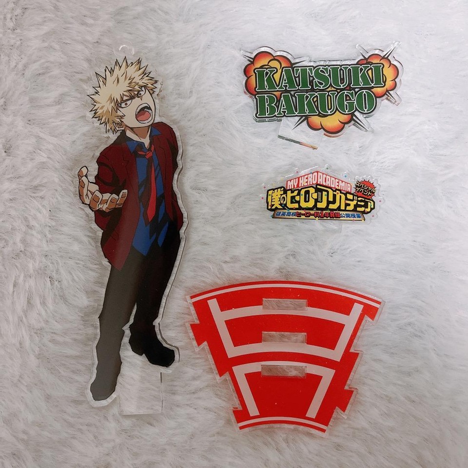 My Hero Academia Katsuki Bakugou Hiroaka Denki Kaminari Acrylic Stand ...
