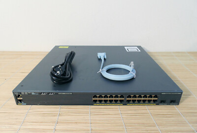 Cisco WS-C2960XR-24TD-I 2960-XR 24 GigE 2 x 10G SFP+ IP Lite C2960X ...