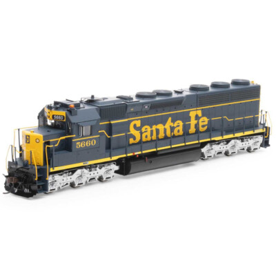 NEW Athearn SD45-2 Santa Fe Locomotive with DCC & Sound HO Scale | eBay