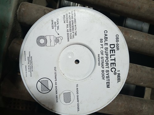 Thomas & Betts DELTEC CABLE SUPPORT SYSTEM 50 FT REEL PLUS more CSS-50R ...