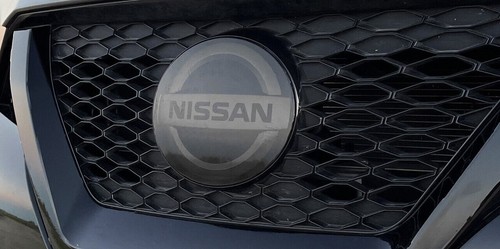 For 2018-2022 Altima Front Emblem Tint Vinyl Overlay Decal Dark Smoke ...