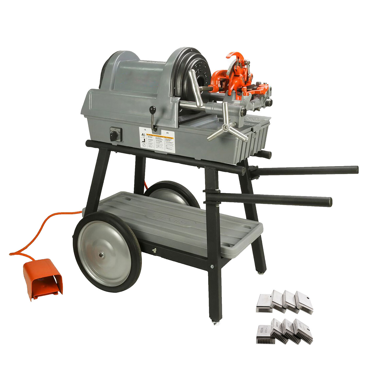 Reconditioned RIDGID® 1822-I Auto Chuck Pipe Threader with 815A Dies ...