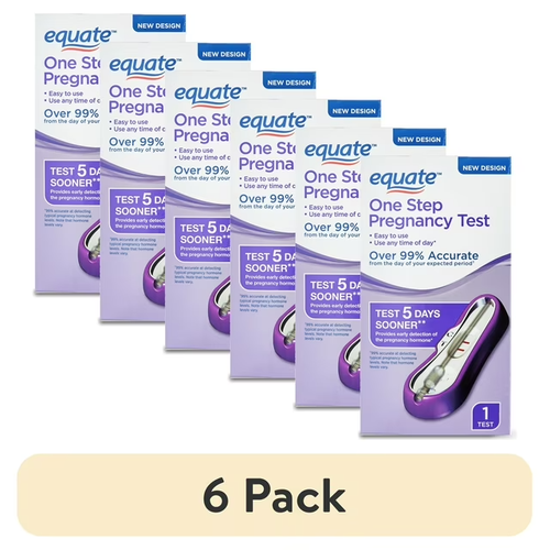 (6 pack) Equate First Signal One Step Pregnancy Test | eBay