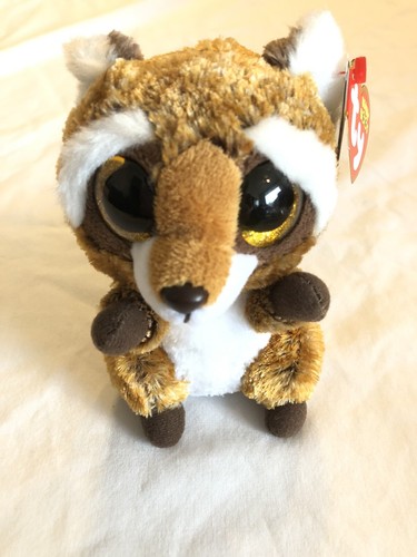 Beanie Boos TY “RUSTY” the Raccoon Plush Stuffed Animal | eBay