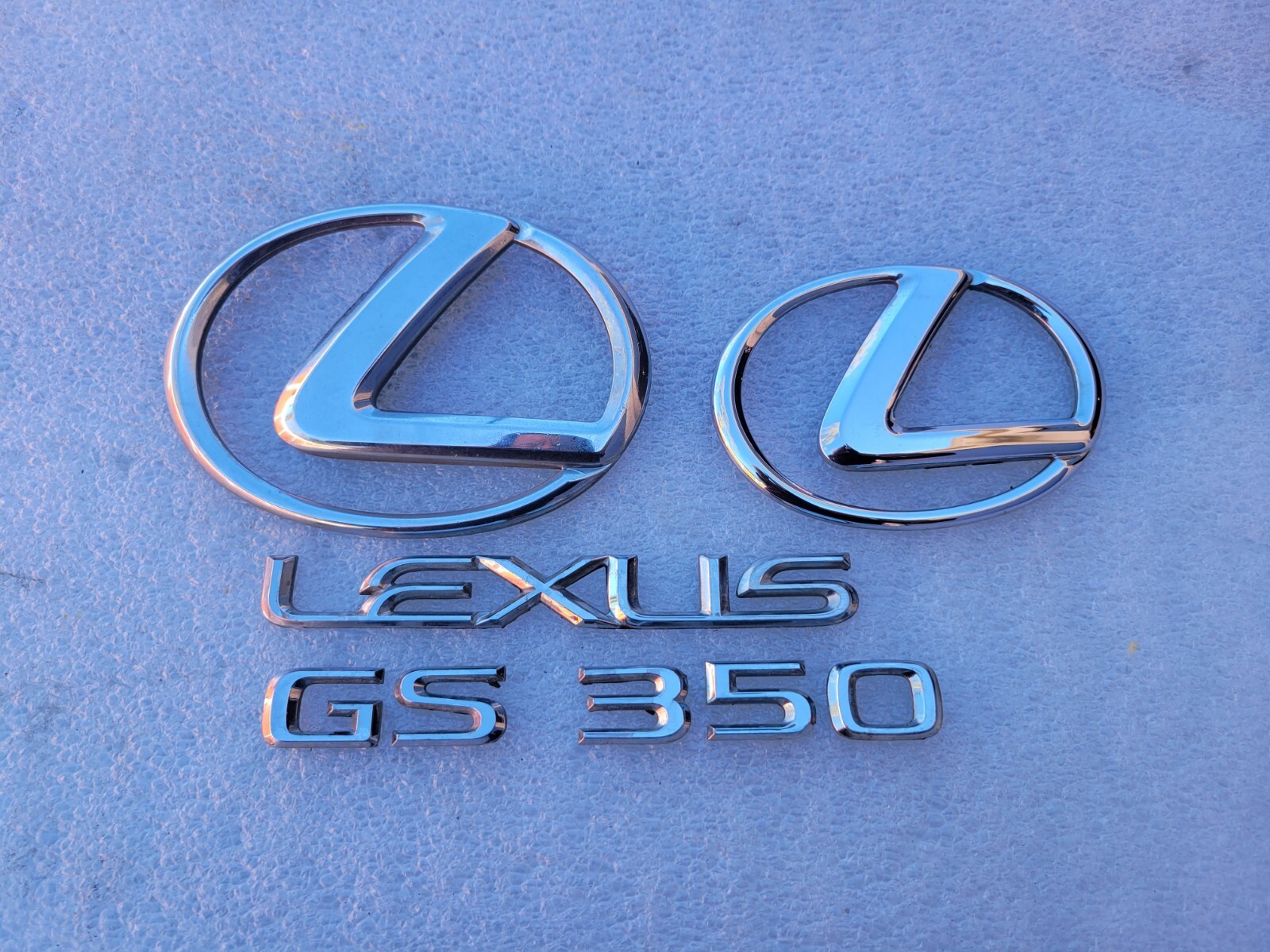 ️ 2006-2011 Lexus GS350 GS 350 Grille Trunk Deck Lid Chrome Emblem Logo ...