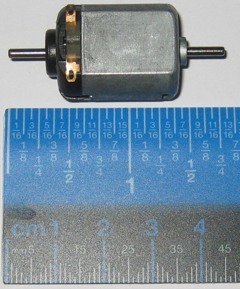 Dual Shaft 3V DC Small Electric Hobby Motor - 12000 RPM - 2mm Diameter ...