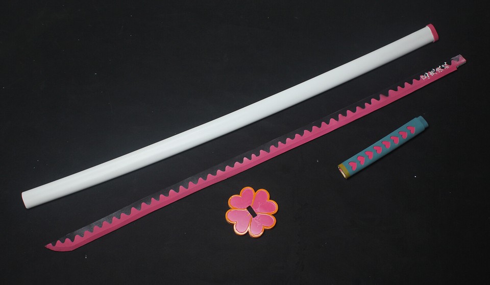 Mitsuri Kanroji Halloween Party Cosplay Costume PVC Weapon Sword PVC ...