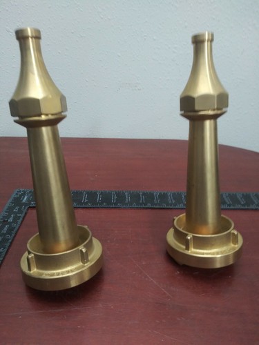 Brass bronze Fire Hose Nozzle 2" DIN 86202 Steampunk | eBay