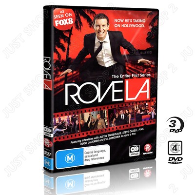 Rove LA DVD : Season 1 : Rove McManus TV Show : Brand New 3-Disc Set | eBay