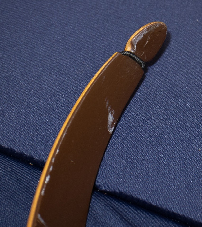 As-is Ben Pearson Colt 7070 Vintage Traditional Recurve Bow 62" 45lbs ...