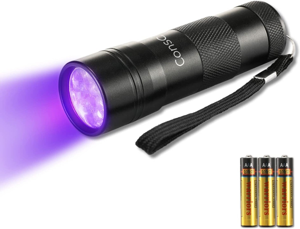 Handheld Blacklight Flashlight UvBeast V3 Mini — UV Black Light