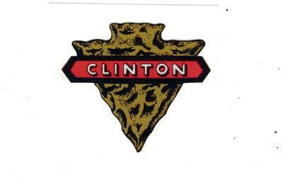 Clinton Gas Engine Motor Hit & Miss Decal Arrowhead | eBay