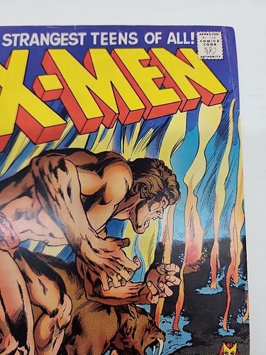 X-Men #62 Ka-Zar Appearance Neal Adams Cover 1st Savage Land! Magneto ...