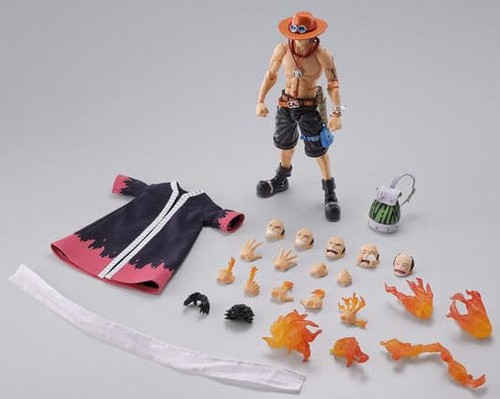 One Piece S.H.Figuarts Portgas D. Ace Fire Fist Figure - Japan | eBay