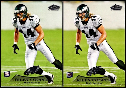Topps Prime Retail Riley Cooper (2) Card Lot - LIMITED EDITION – A TRUE ...