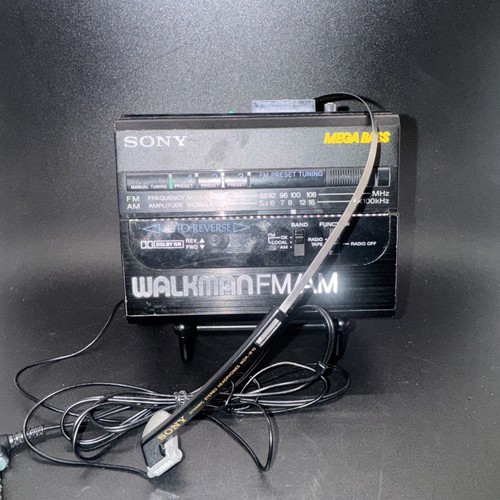 SONY Walkman WM-AF64/ BF64 Radio Cassette Player & Radio w/Orig ...