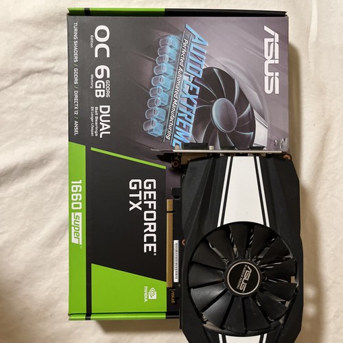 ASUS Phoenix NVIDIA GeForce GTX 1660 SUPER OC 6GB GDDR6 ORIGINAL BOX ...