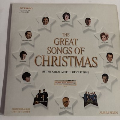 The Great Songs of Christmas Album Seven - 1967 GoodYear Vinyl LP ...