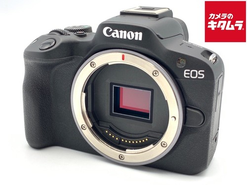 CANON EOS R50 BODY BLACK 24.2MP Mirrorless Digital Camera Body -Near ...