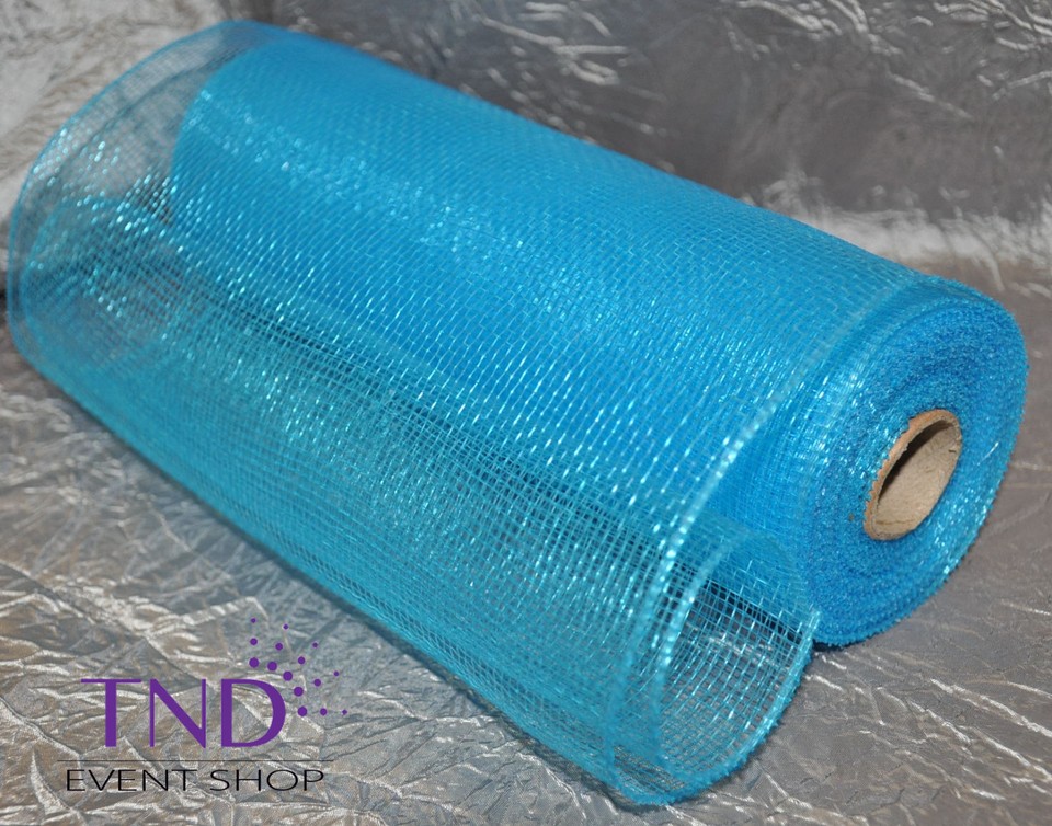 10" x10YDS SOLID COLOR DECO MESH WRAP ROLLS FLORAL MESH WRAP RIBBON ...