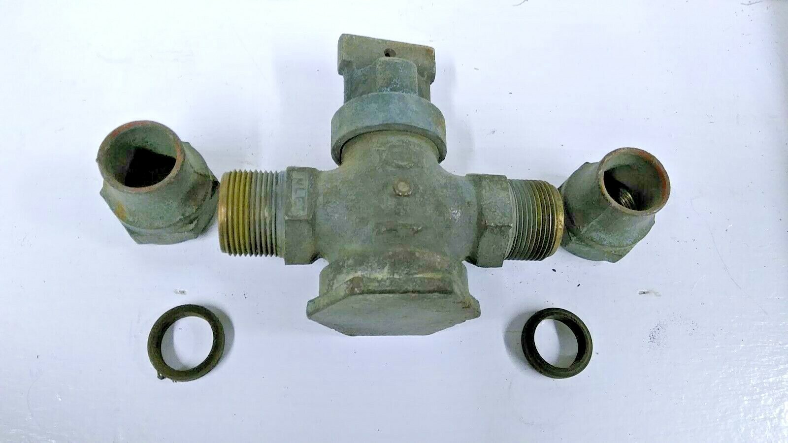 Hays Ford Curb Stob Box Valve 3/4 Shut off Compression Flare Brass NOS ...