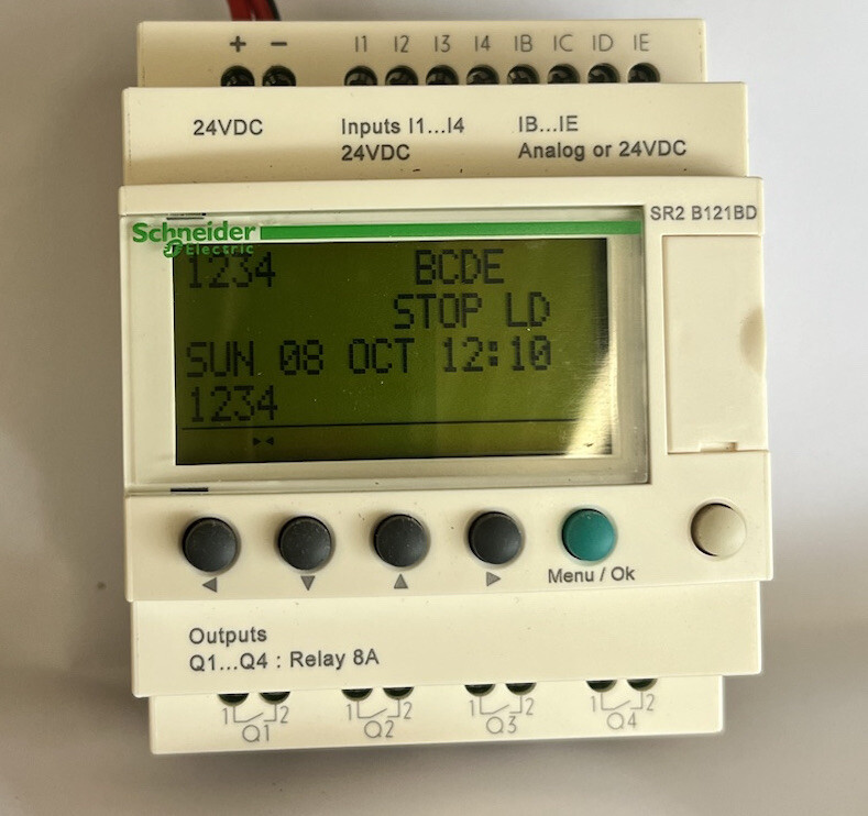 Schneider Zelio SR2 B121BD with SR2 USB01 | eBay Australia