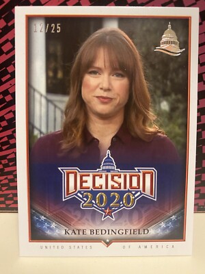 2021 Decision 2020 Series 2 Silver Capitol 12/25 Kate Bedingfield #688 ...