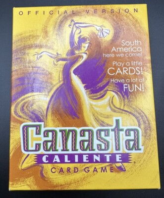 CANASTA CALIENTE CARD GAME Official Version South America Theme Parker ...