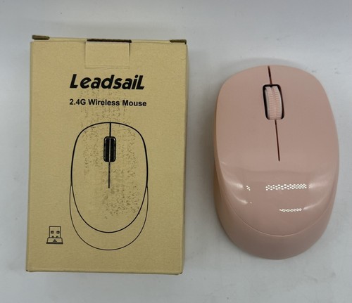 LeadsaiL Wireless Mouse for Laptop 2.4GHz Silent USB Mouse Slim Optical ...