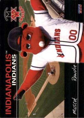 Rowdie 2011 Choice Indianapolis Indians RC Card | eBay
