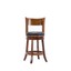 Boraam Palmetto 24" Swivel Bar Stool in Walnut 852896471248 | eBay