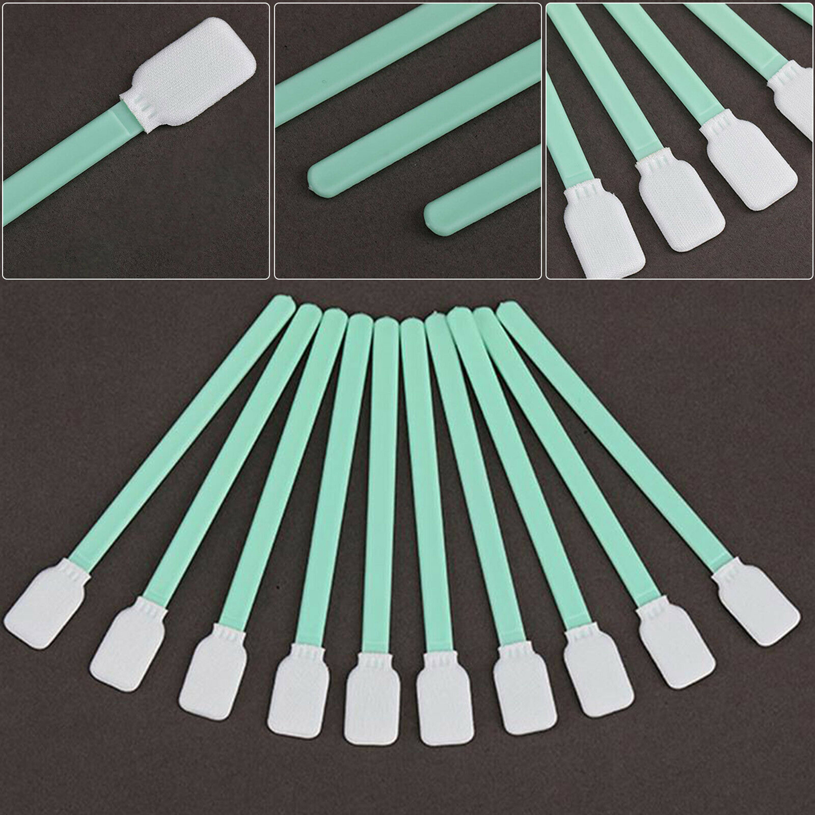 100pcs Cotton Swab Water Absorption Multi-purpose Foam Tip Cleaning ...