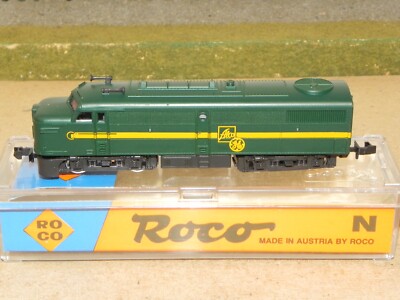 ROCO N Scale ALCO FA-1 GE Demonstrator Diesel Locomotive RUNS Needs ...