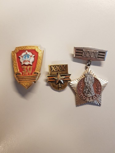 Russland Udssr Cccp 30 Jahre Anstecker Pins Badges | eBay.de