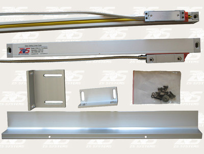 Glass Scale Linear Encoder 12",14" or 16" for DRO Digital Readout NEW ...