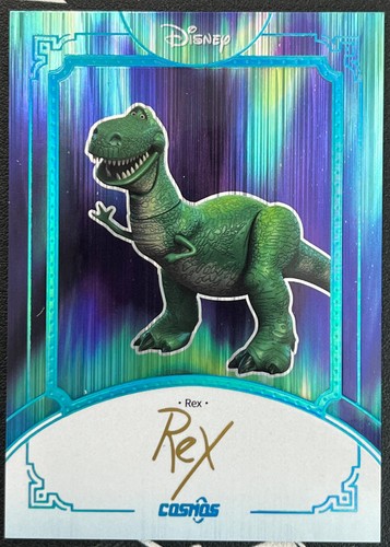 Rex 2025 Kakawow Cosmos Disney Signature Auto Aurora 25/45 #CDT-SAU-45 ...