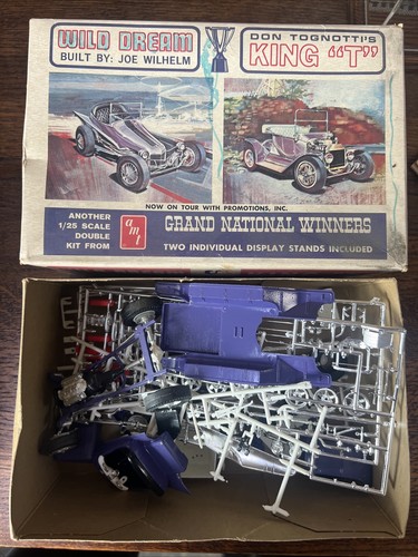 Vintage Rare AMT ‘ WILD DREAM ‘ & ‘ KING T Hot Rods #2164-200 1/25 | eBay