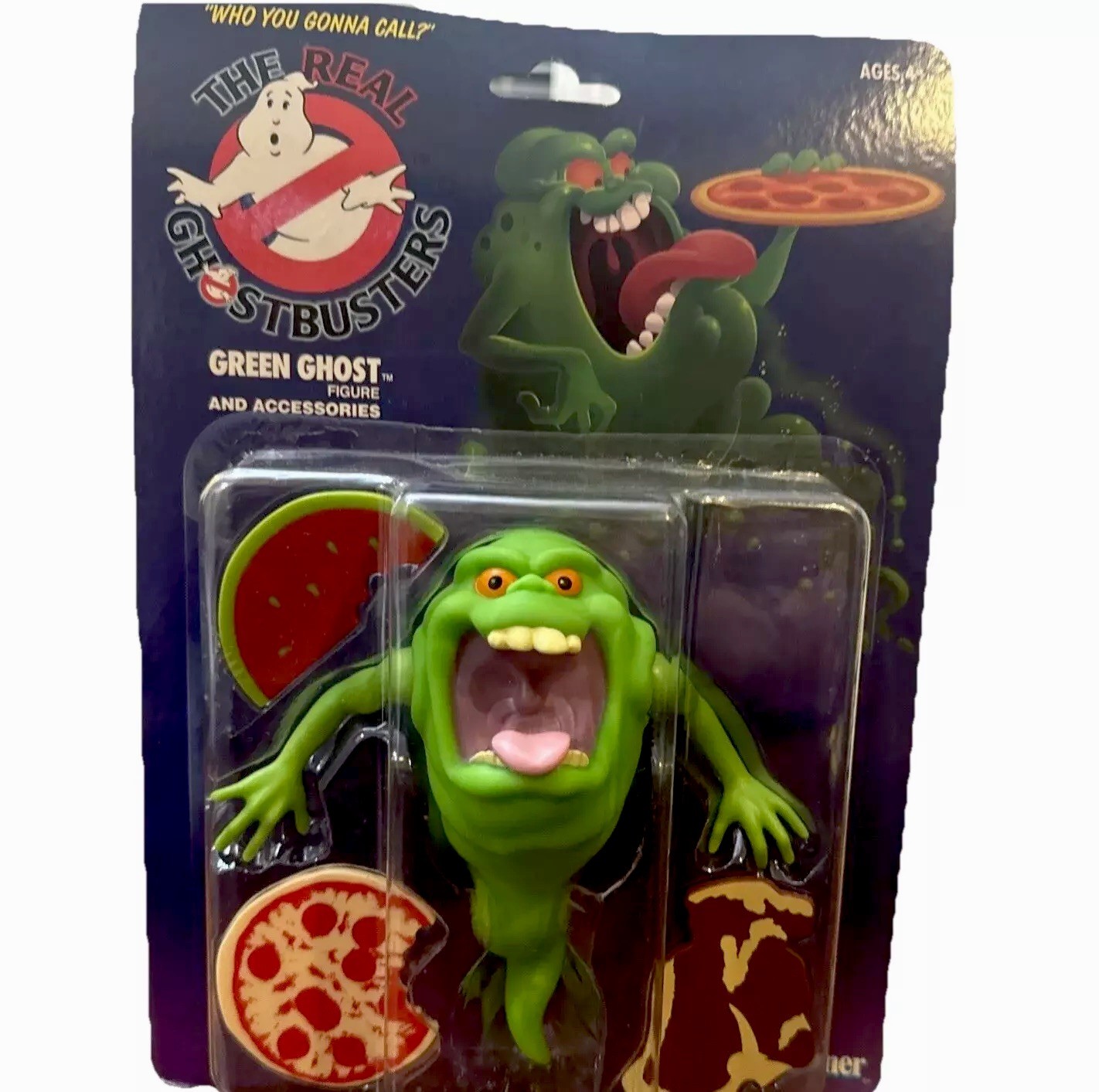Kenner Ghost Busters Green Ghost and Marshmallow Man Figures Bundle ...