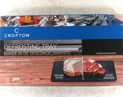 NEW Crofton Defrosting Tray 8" X 14" BPA Free | eBay